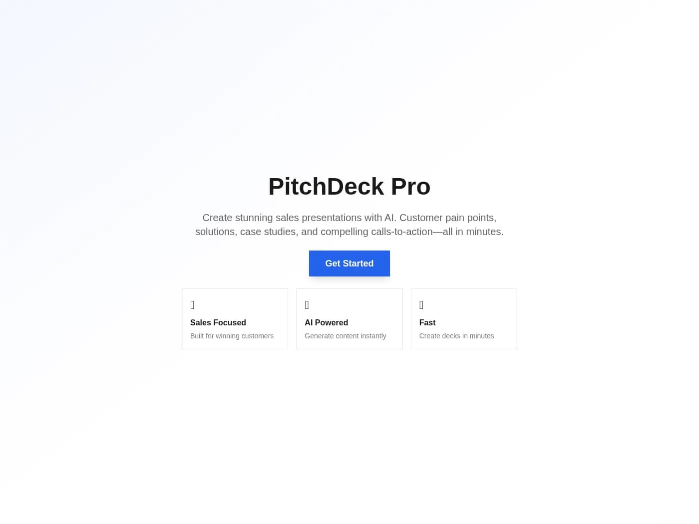 PitchDeck Pro