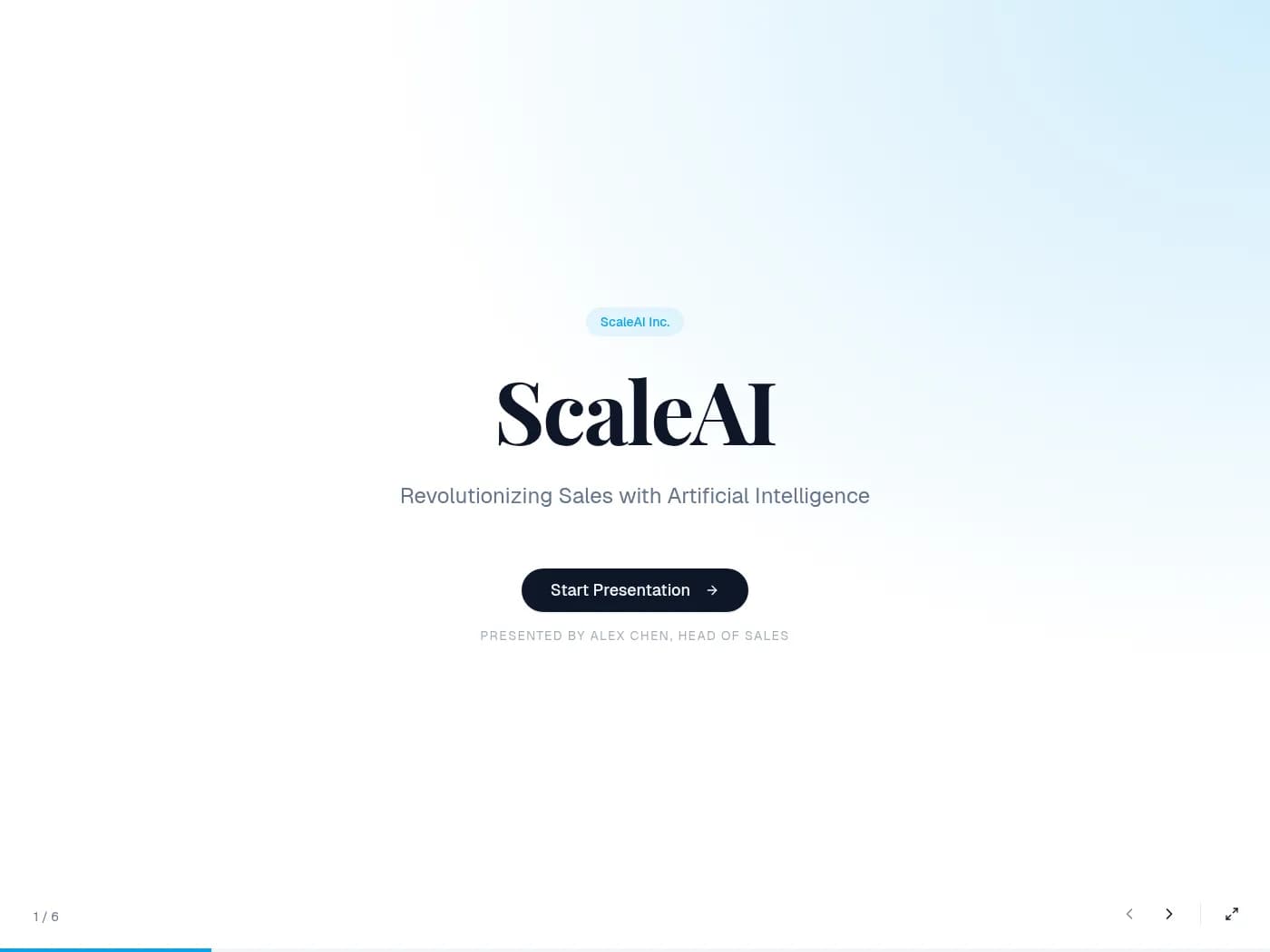 Sales Pitch Deck Pro