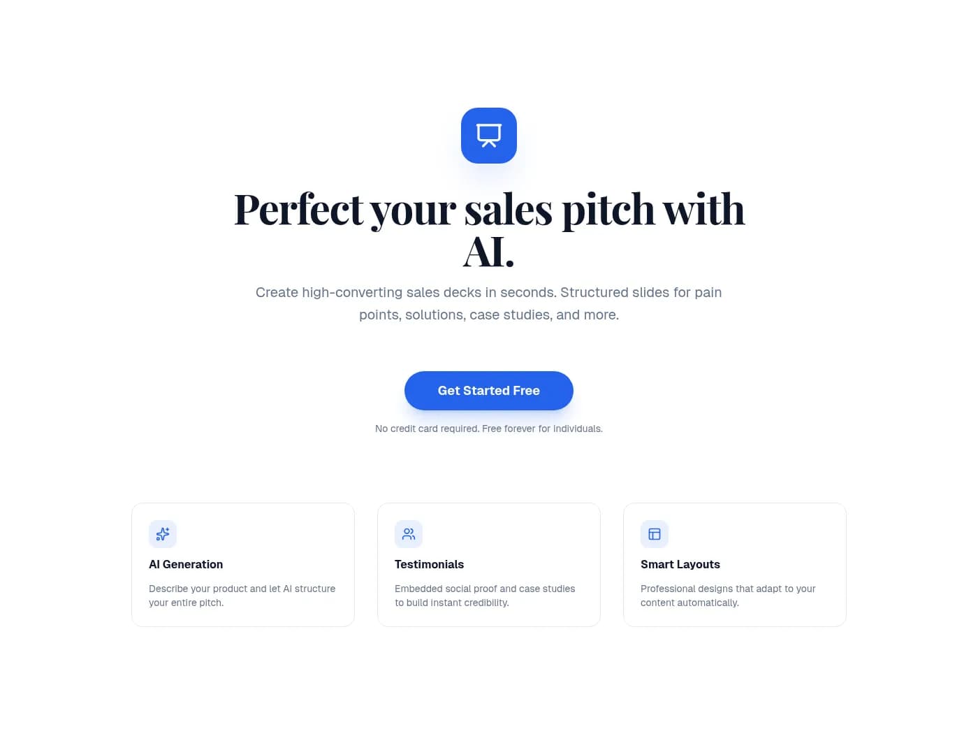 Sales Pitch Deck Pro