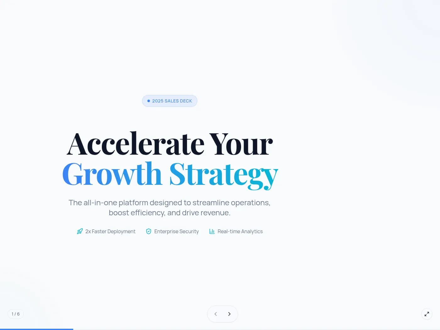 Sales Pitch Deck Pro
