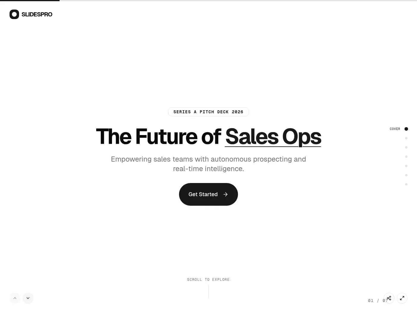 Sales Pitch Pro Slides