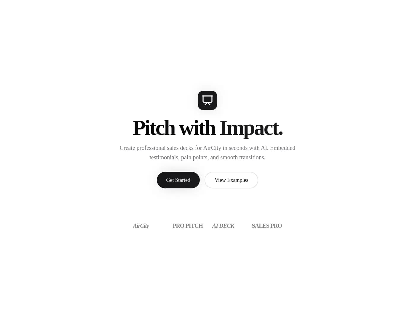 Sales Pitch Deck Pro