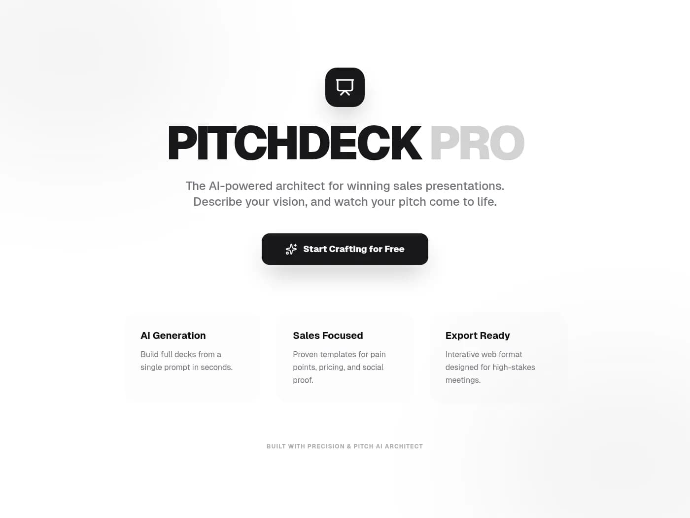 PitchDeck Pro