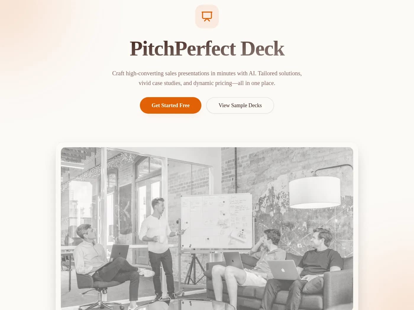 PitchPerfect Deck