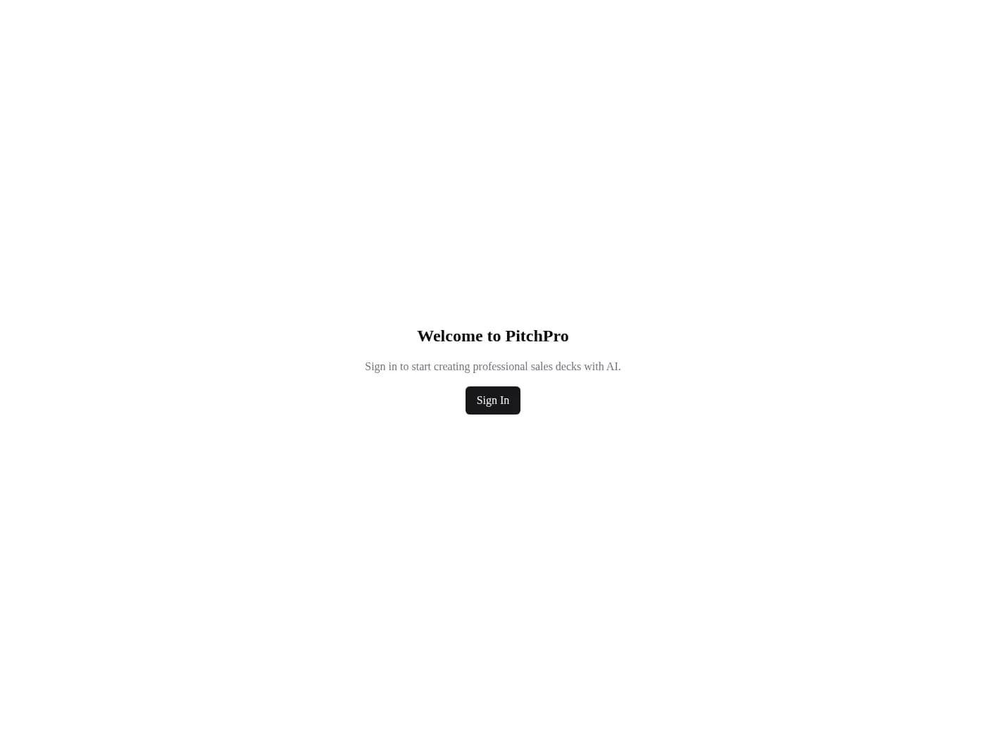 PitchPro Presenter