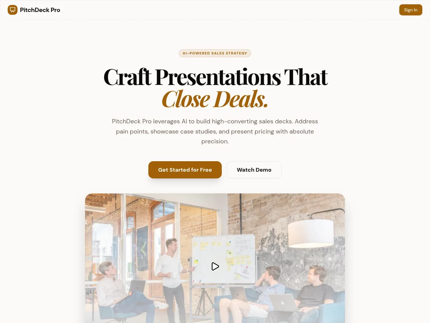 PitchDeck Pro