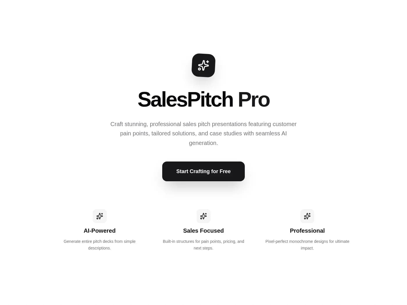 SalesPitch Deck Pro