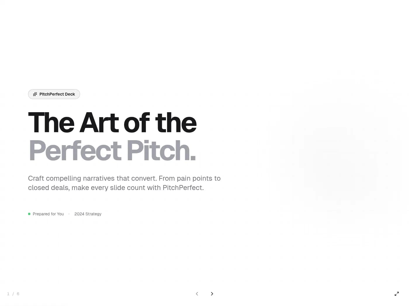 PitchPerfect Deck
