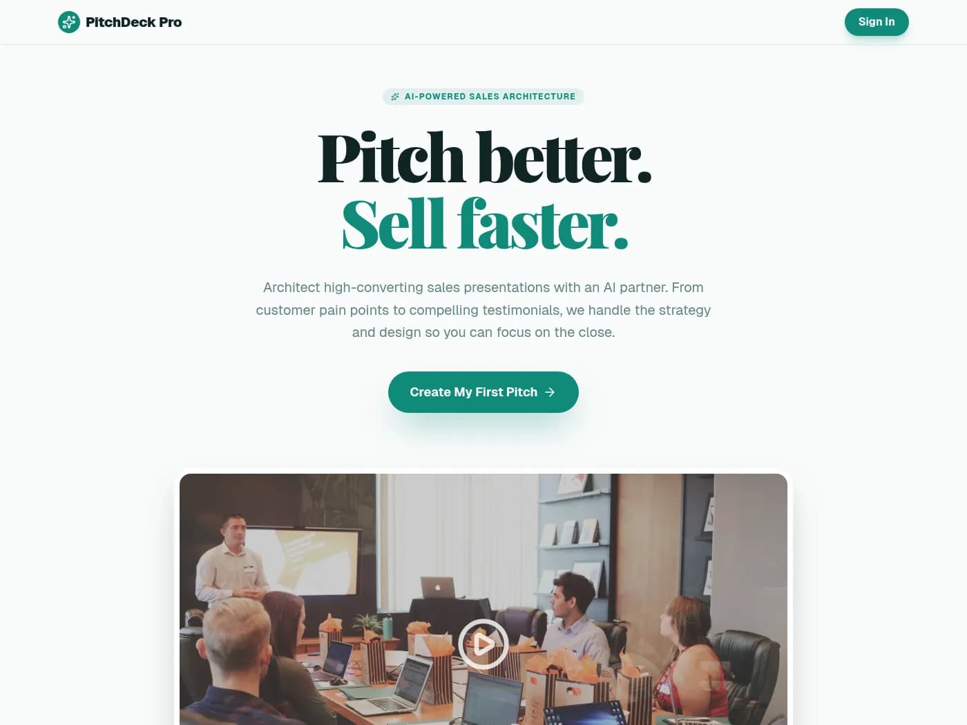 PitchDeck Pro Slides