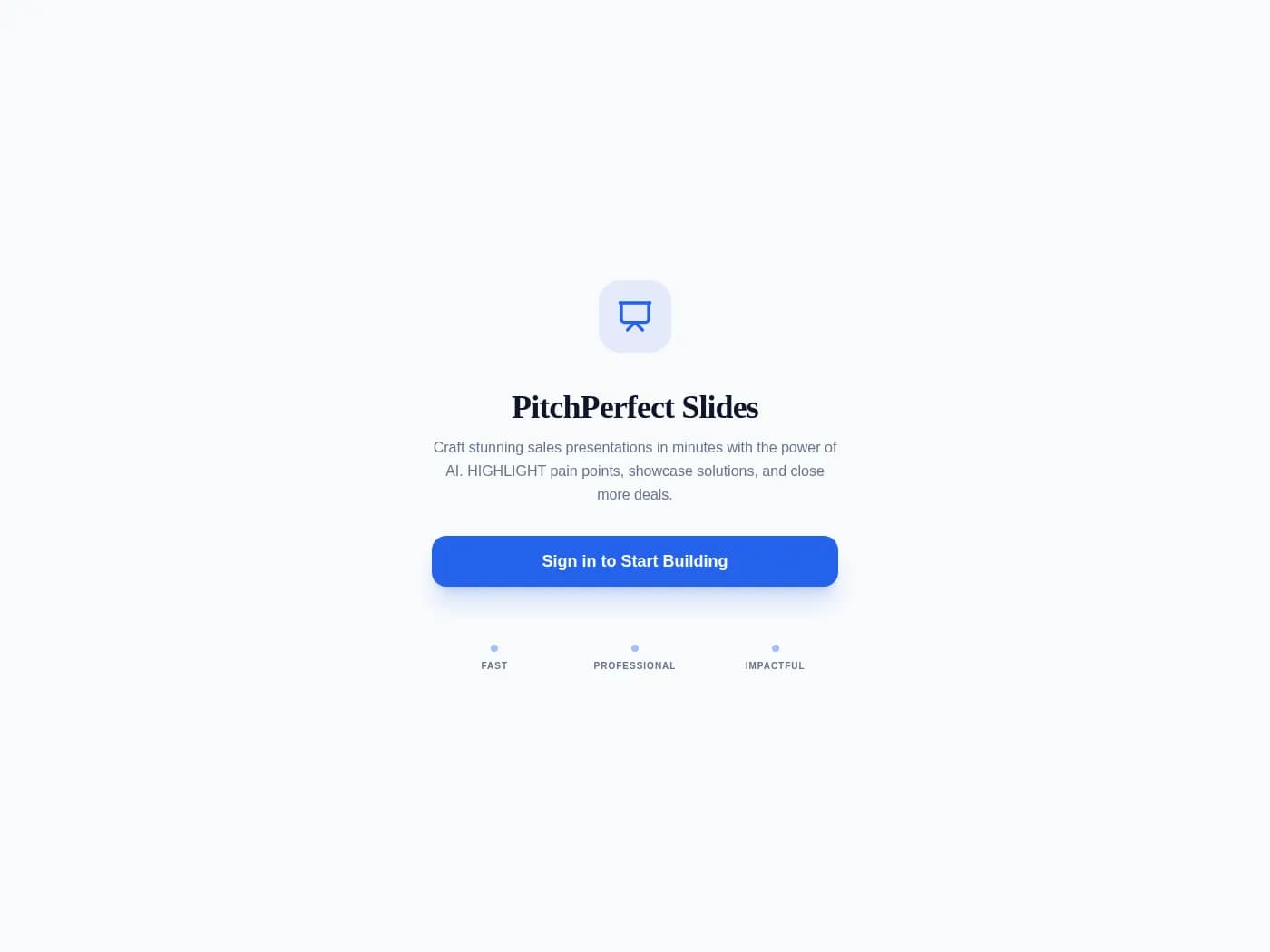 PitchPerfect Slides