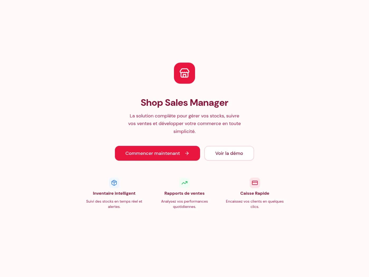 Shop Sales Manager