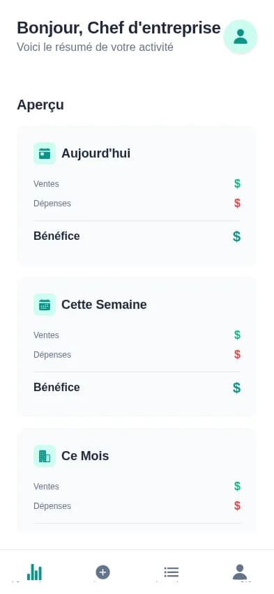 Sales Tracker Mobile