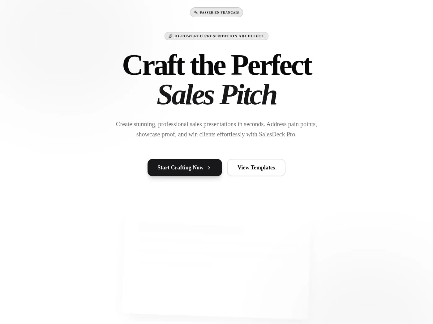 SalesDeck Pro