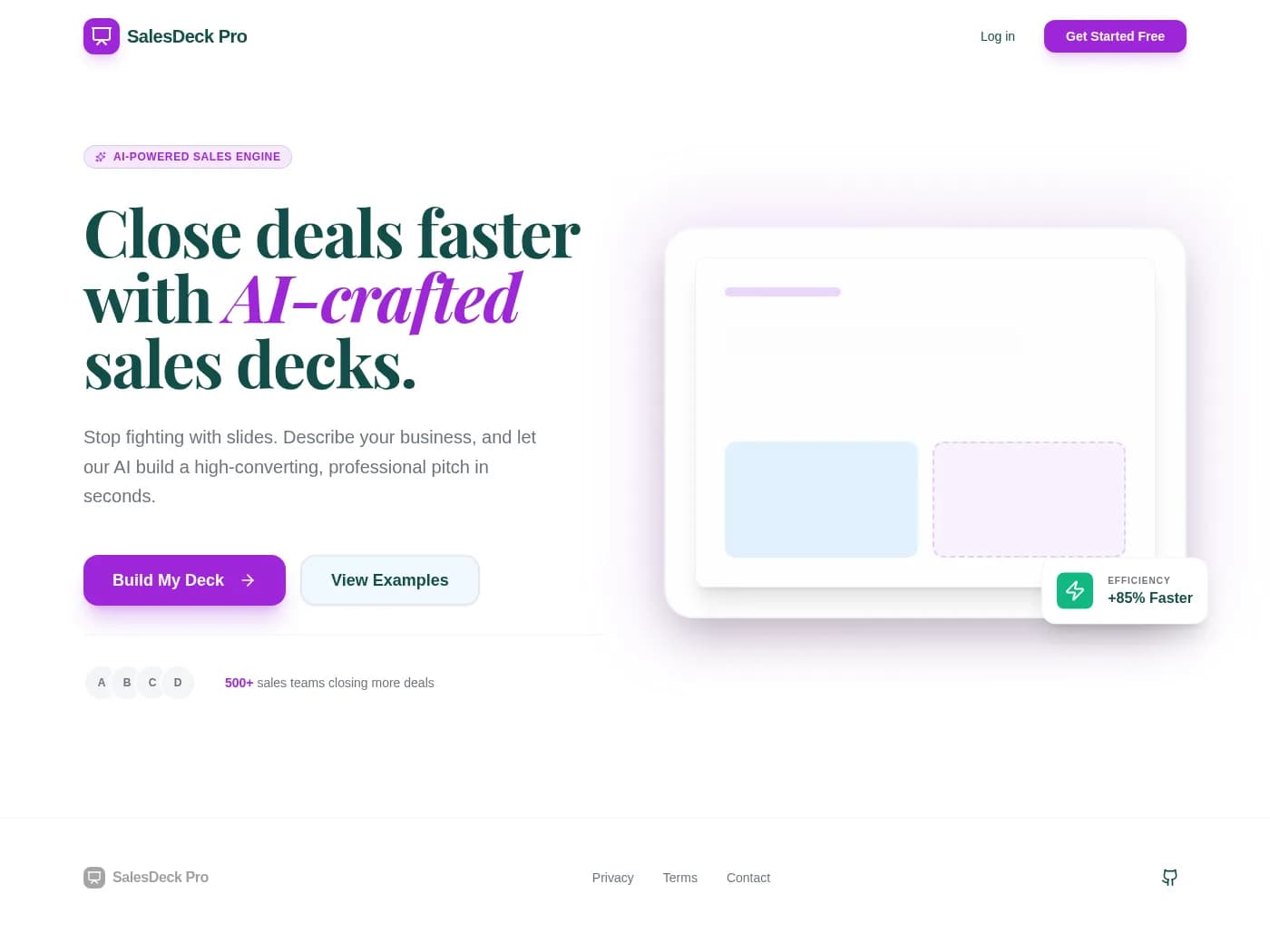 SalesDeck Pro