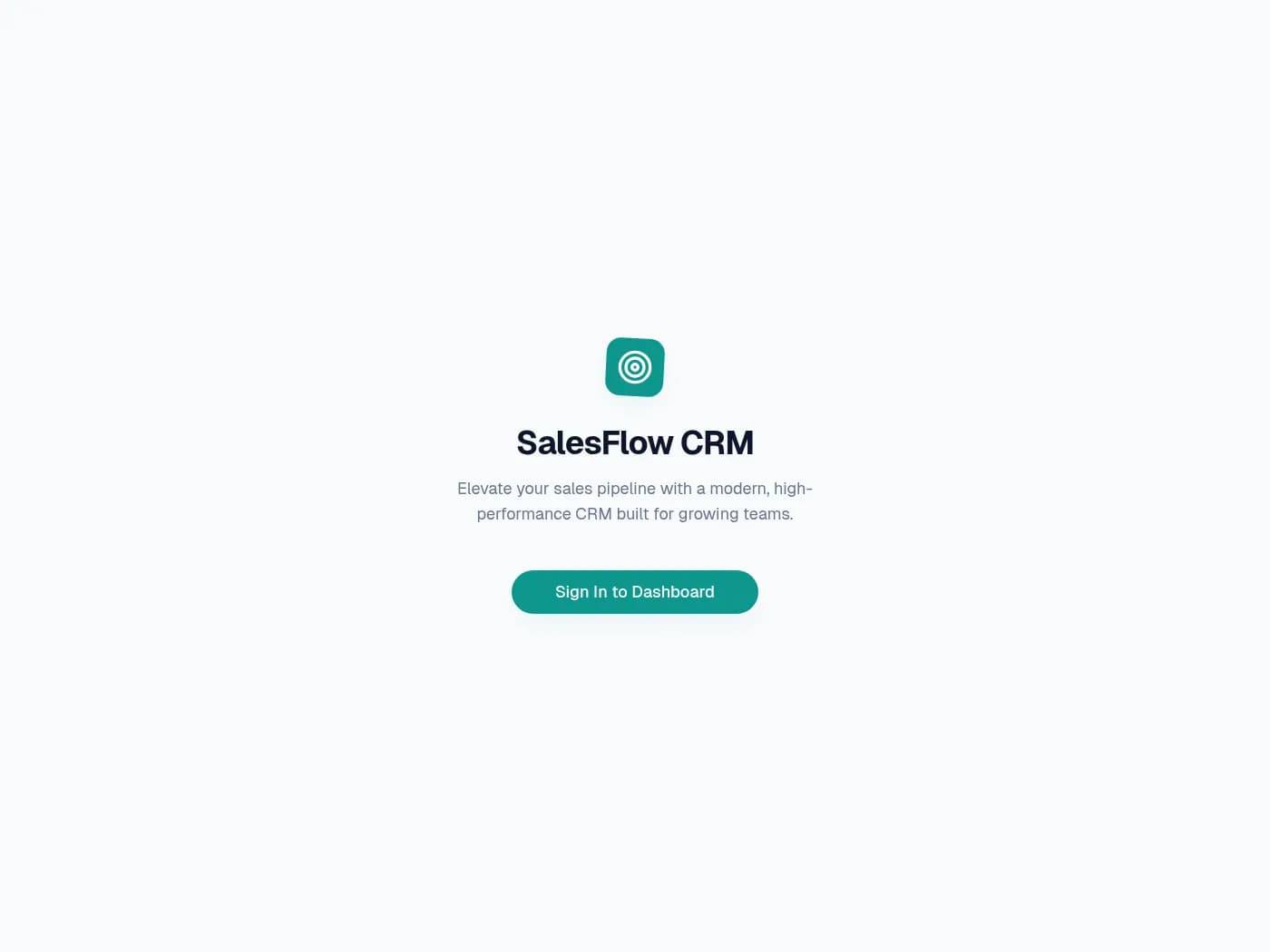 SalesFlow CRM