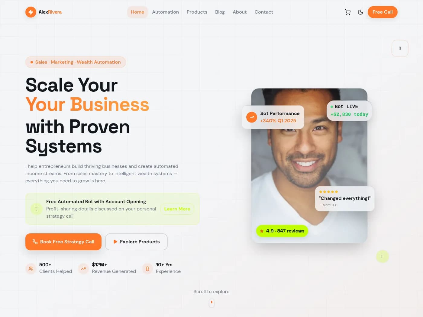 SalesPro Web Hub