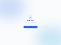 SalesTrack Web App