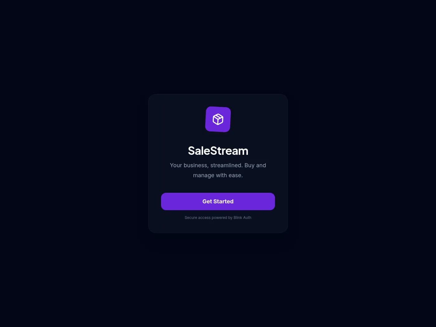 SaleStream Manager