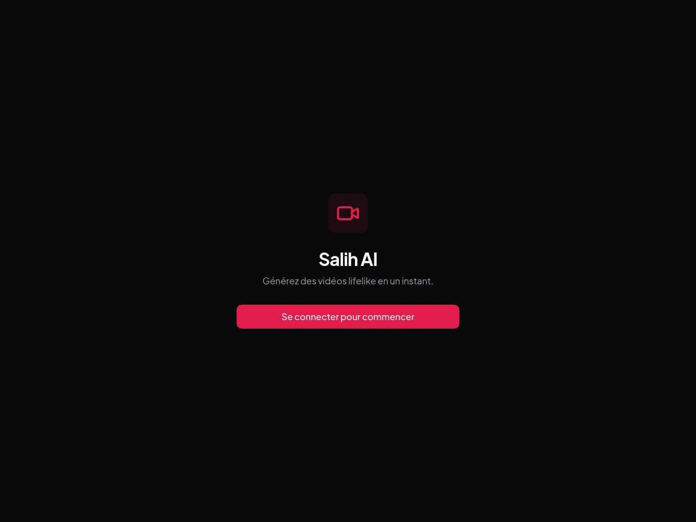 Salih AI Video Studio