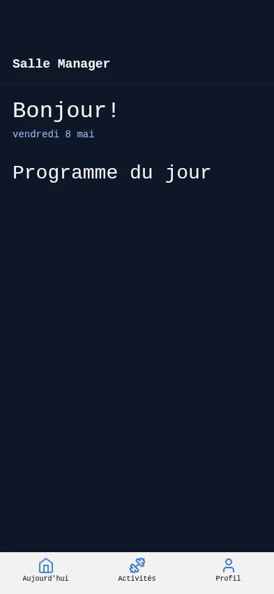 Salle Manager