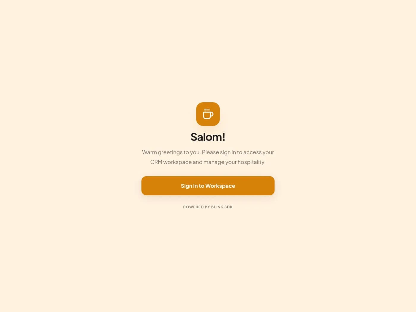 Salom Greeting App
