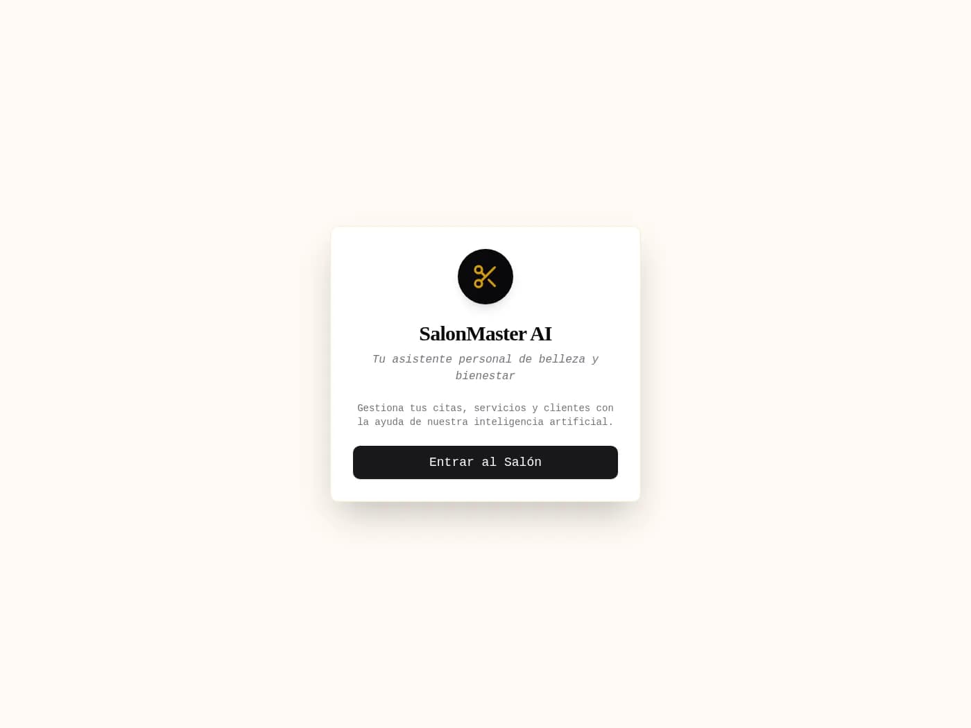 Beauty Salon Booking Agent