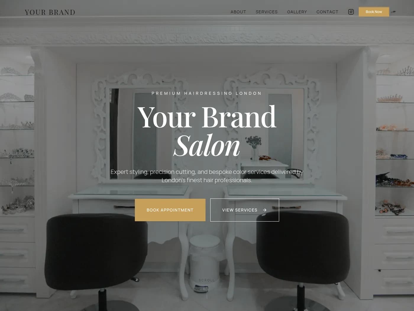 Your Brand Salon Site