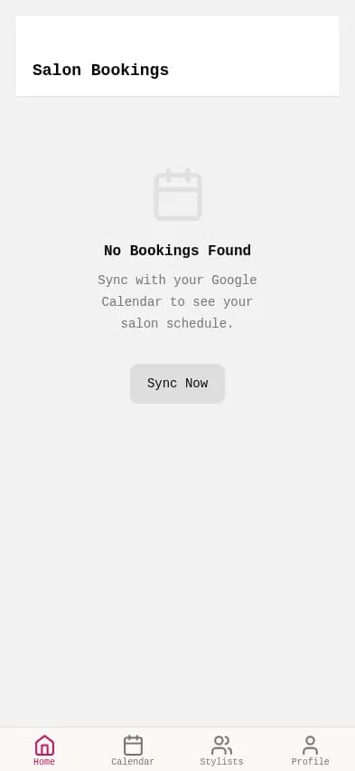 Salon Scheduler Sync