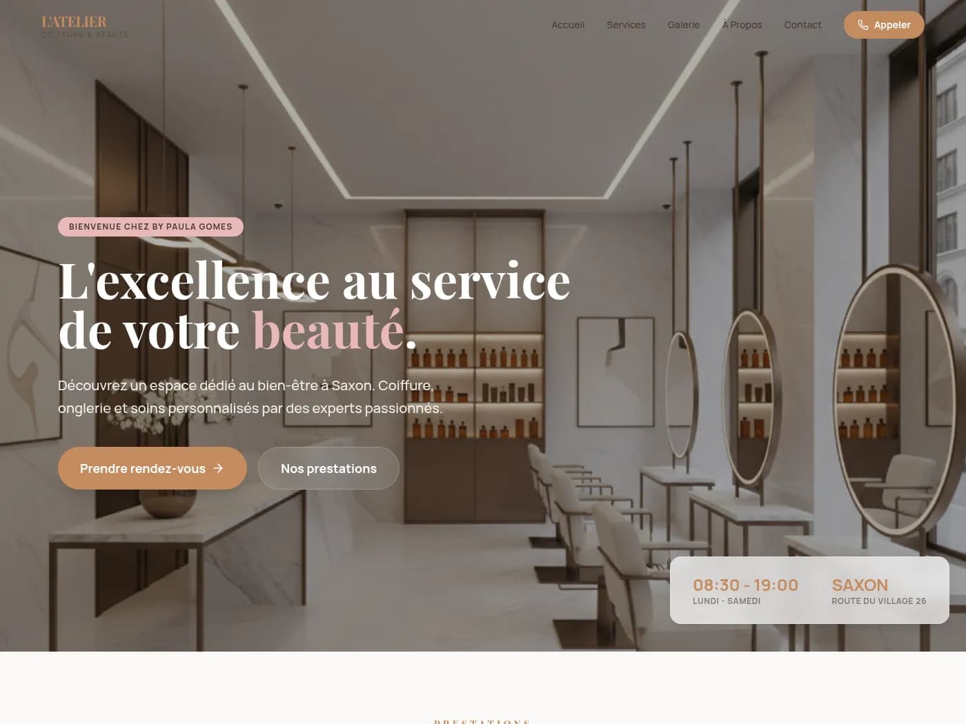 By Paula Gomes Salon Site