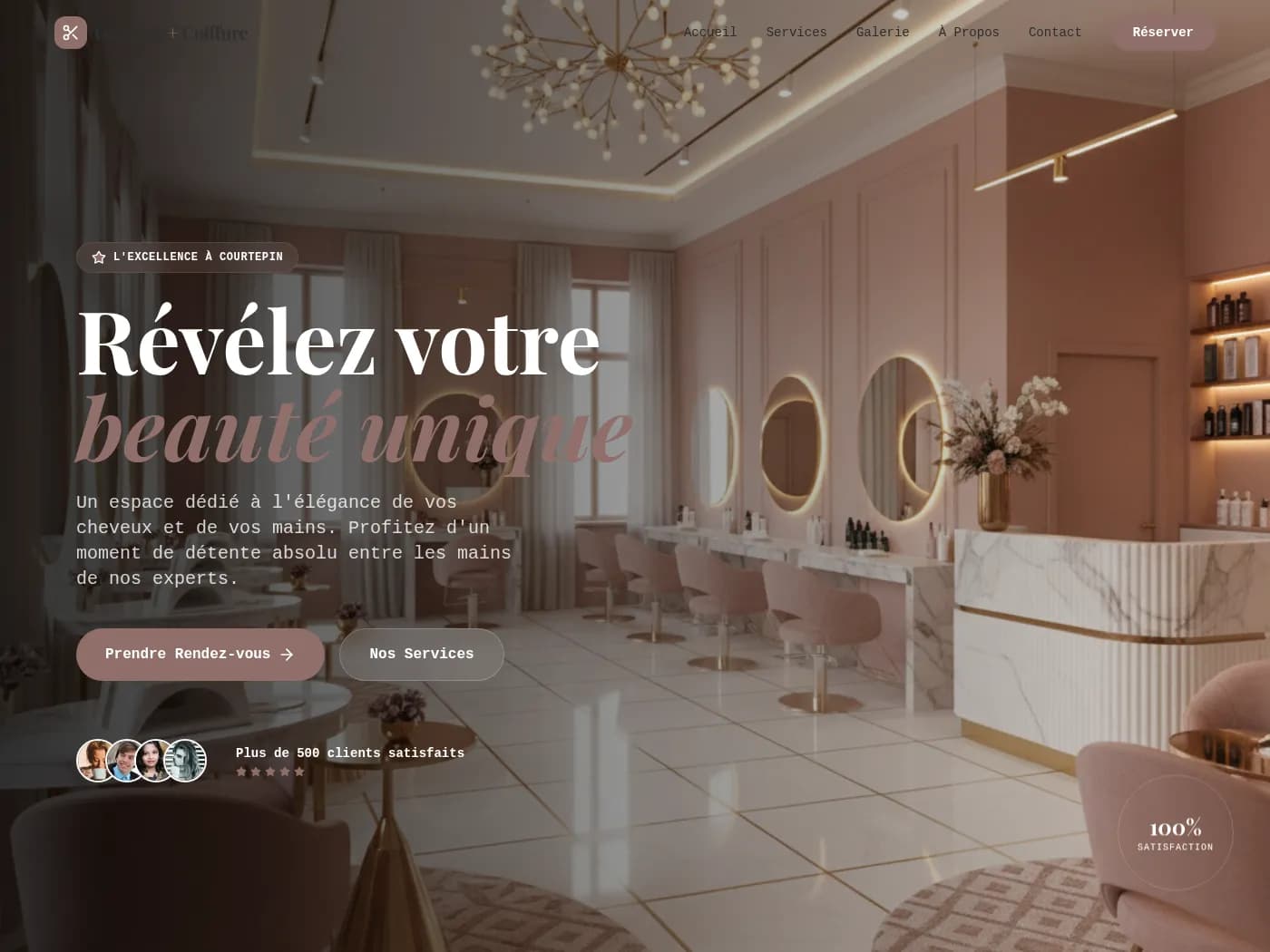 Stylish Salon Showcase
