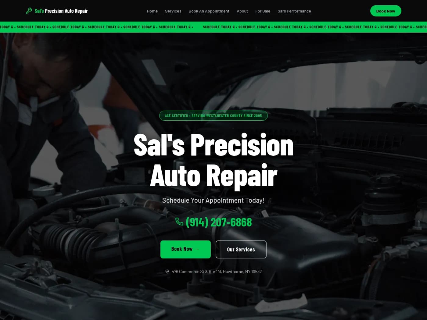 Sal's Auto Modern Site
