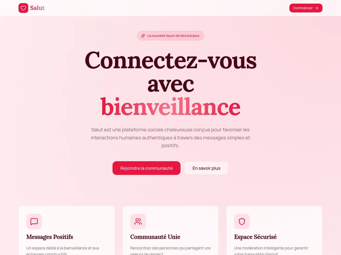 Salut Social App