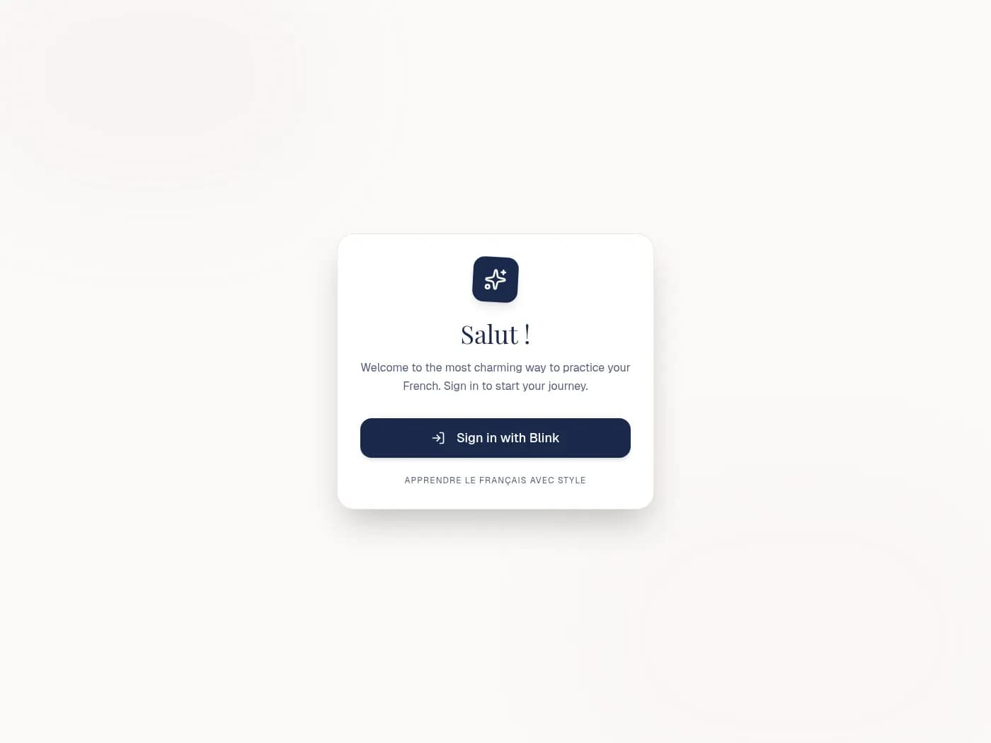 Salut Web Greeting