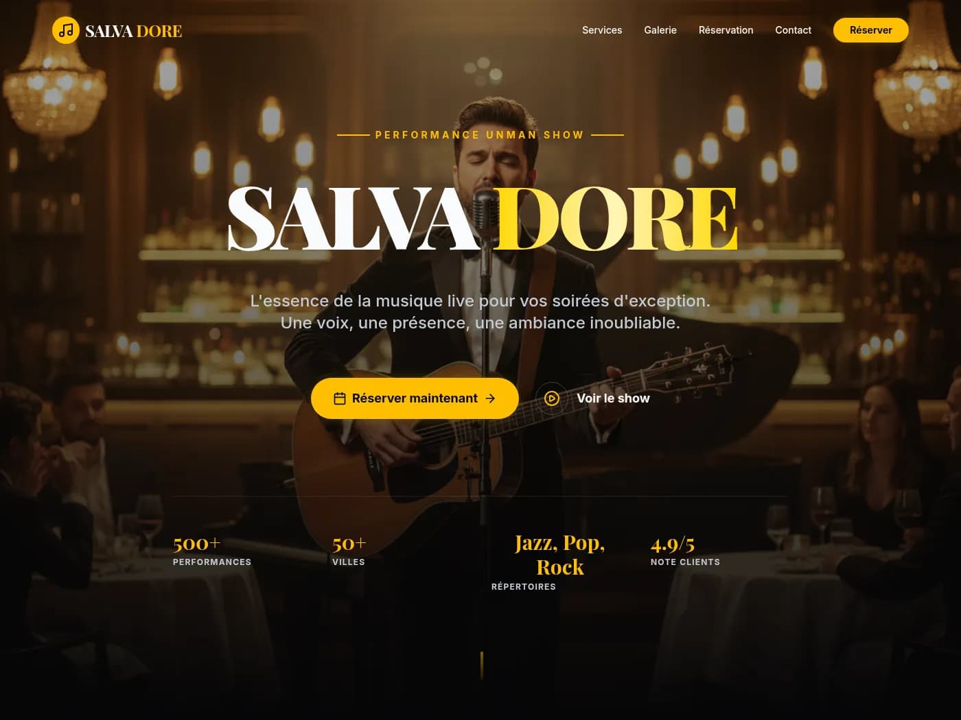 SALVA DORE Musician Site