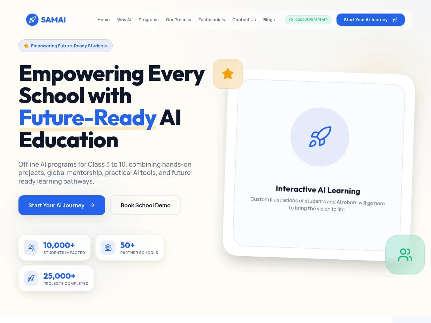 Samai School Website