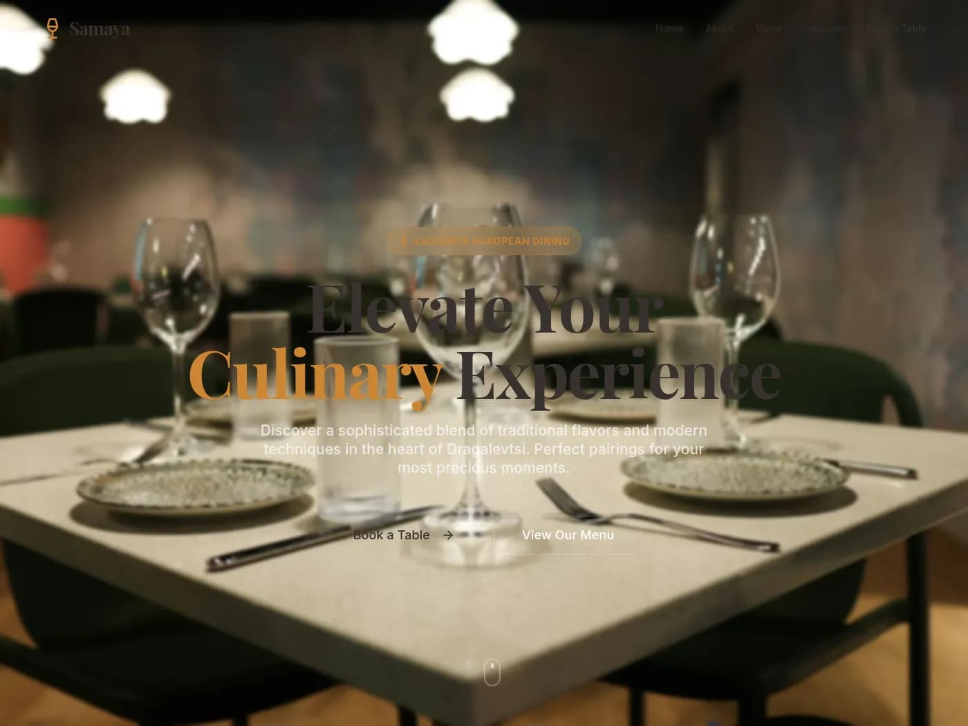 Samaya Food & Wine Site