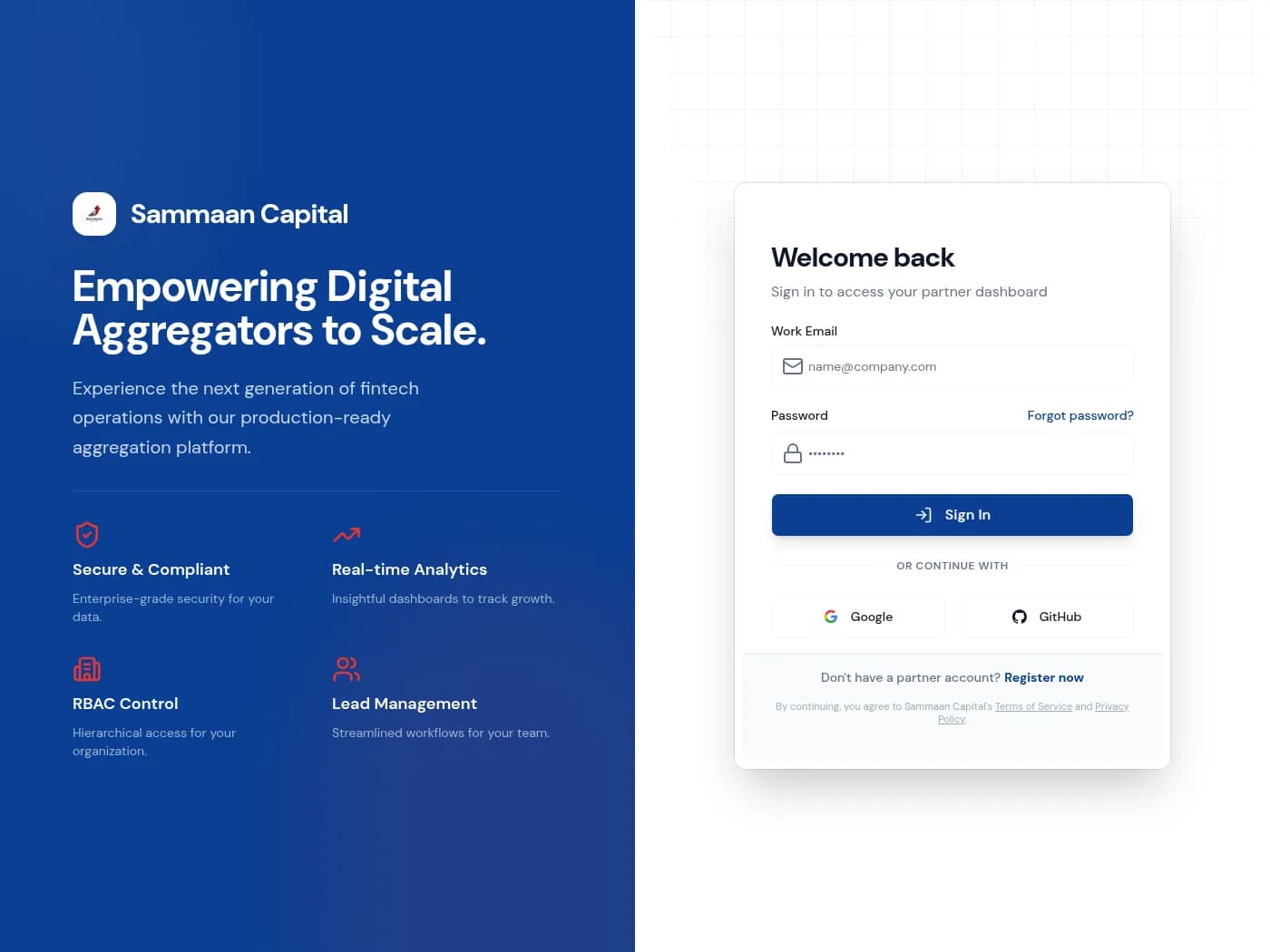 Sammaan Capital Dashboard