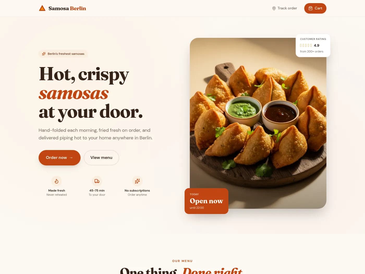 Samosa Online Shop