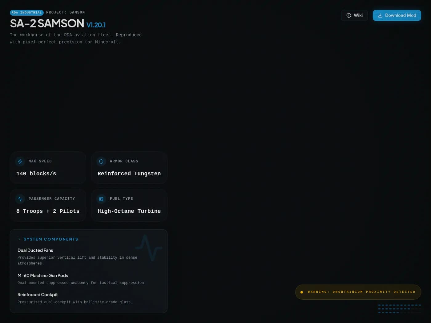 Avatar Samson Mod