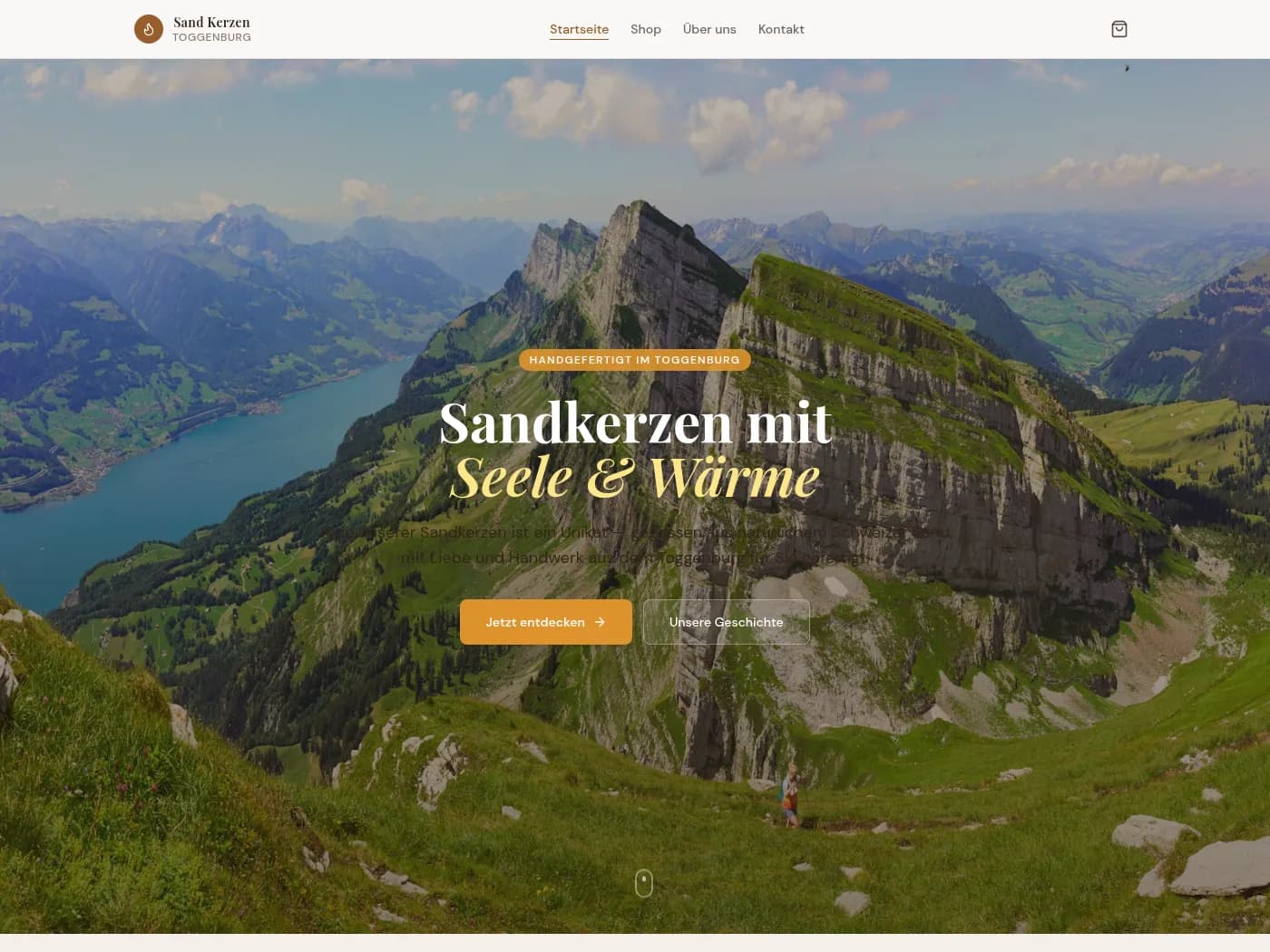Sand Kerzen Toggenburg