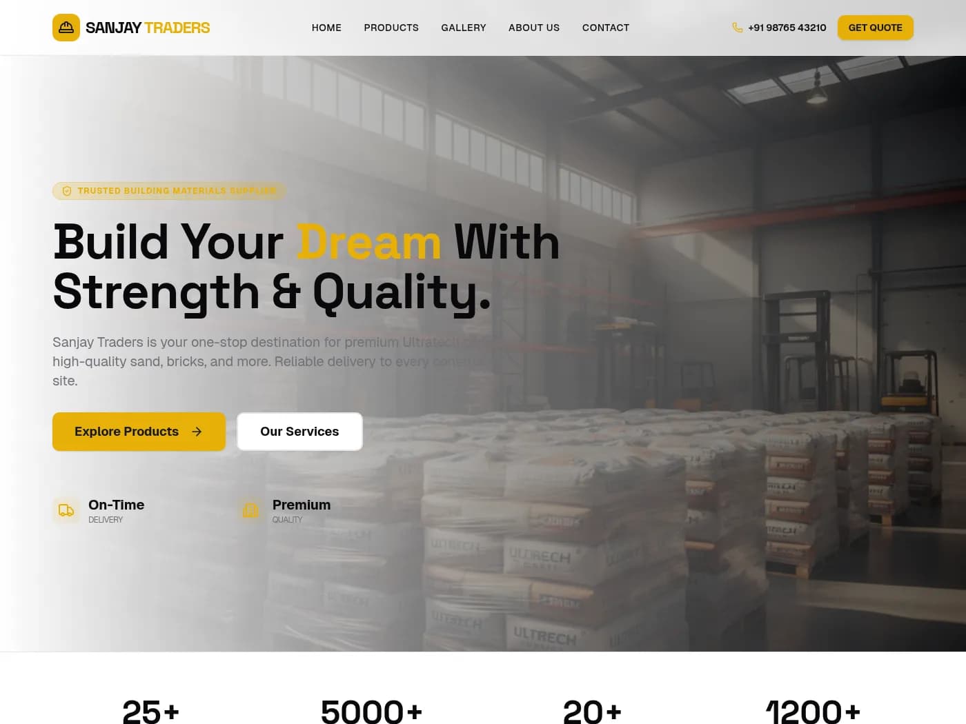 Sanjay Traders Website