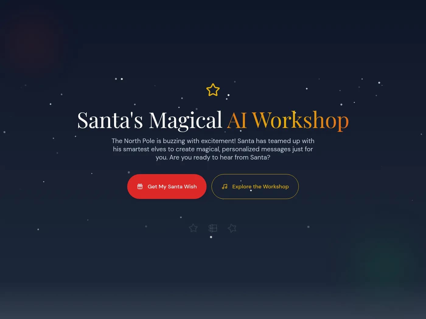 Santa AI Wishes
