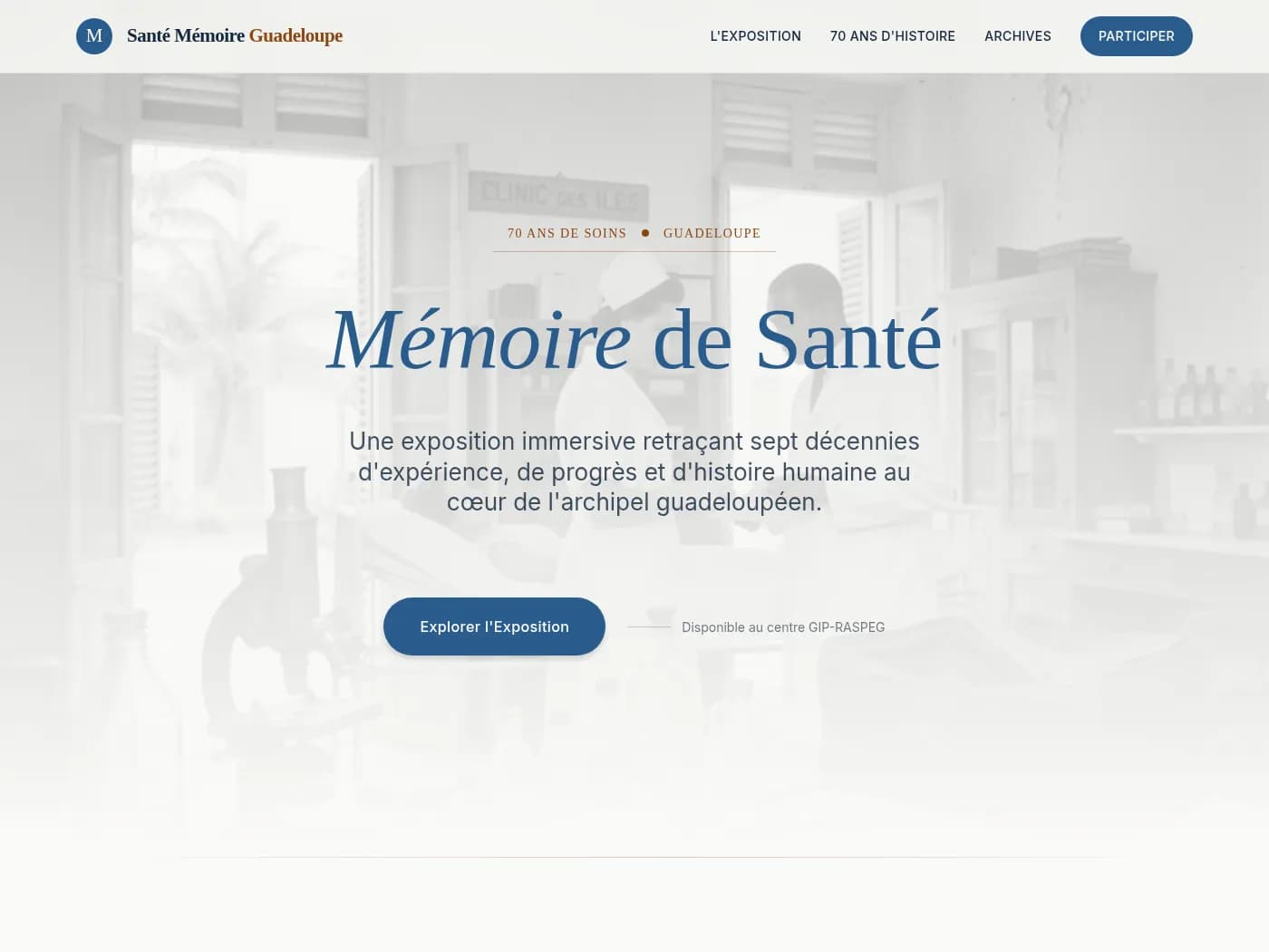 Santé Memoire Exhibit