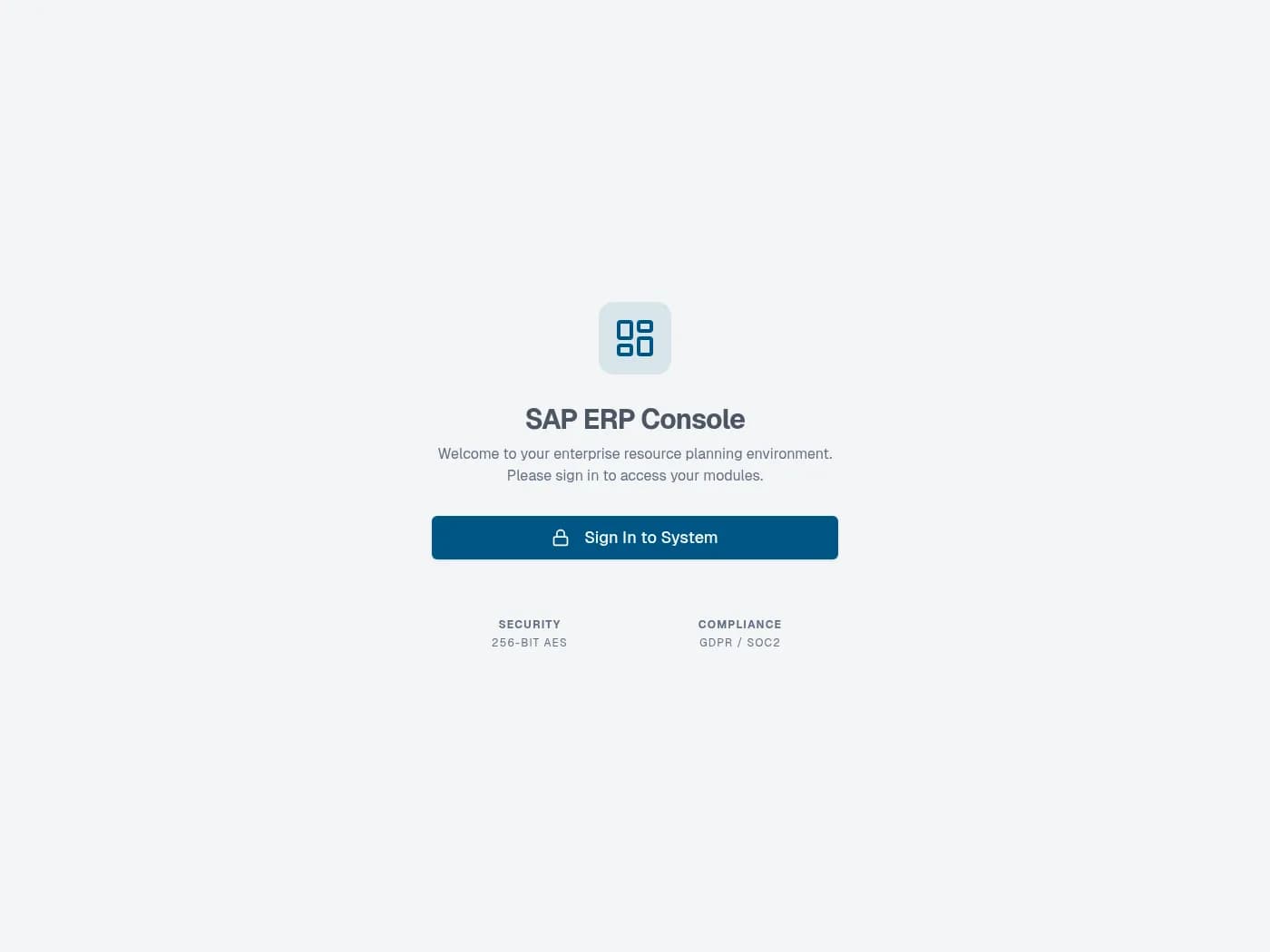 SAP ERP Clone