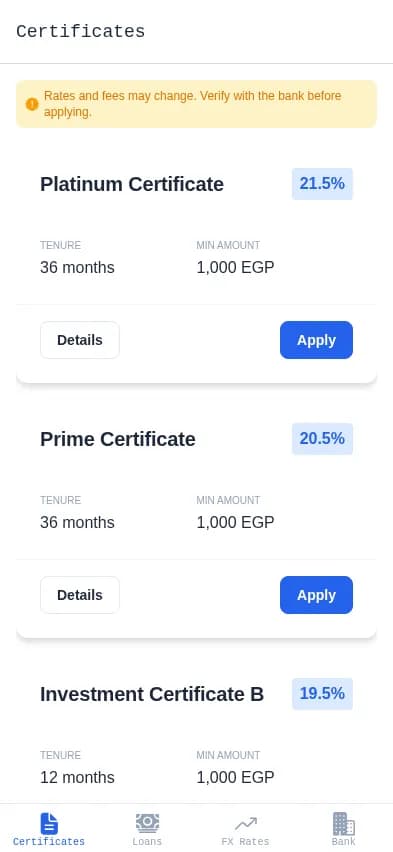 Sarfy Fintech Comparison Suite