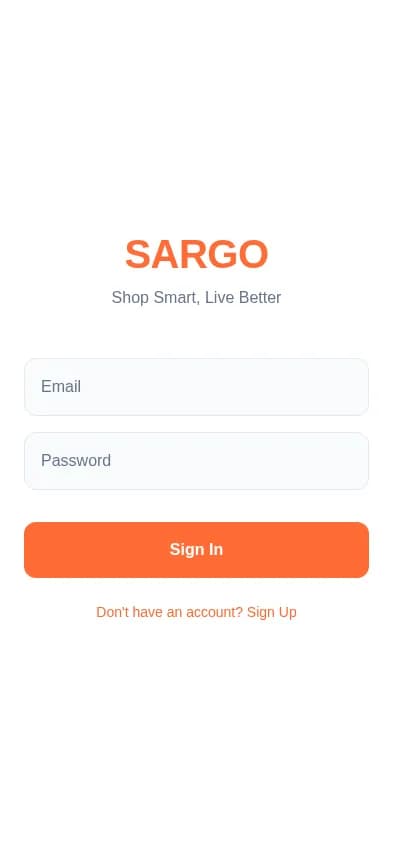 SARGO Shop App
