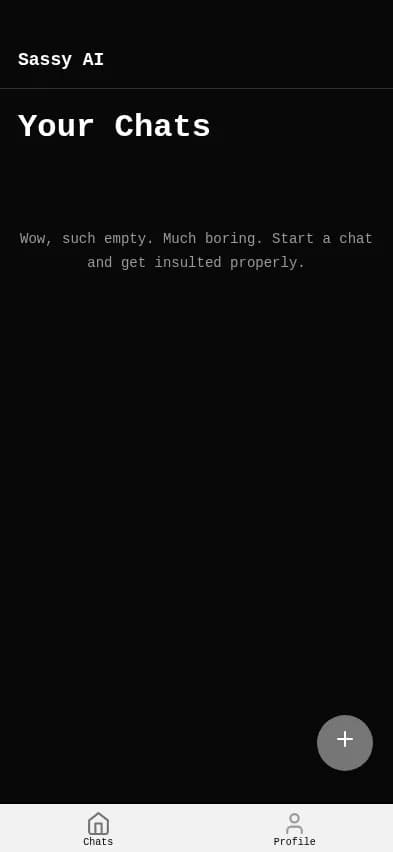 Sassy AI Chatbot