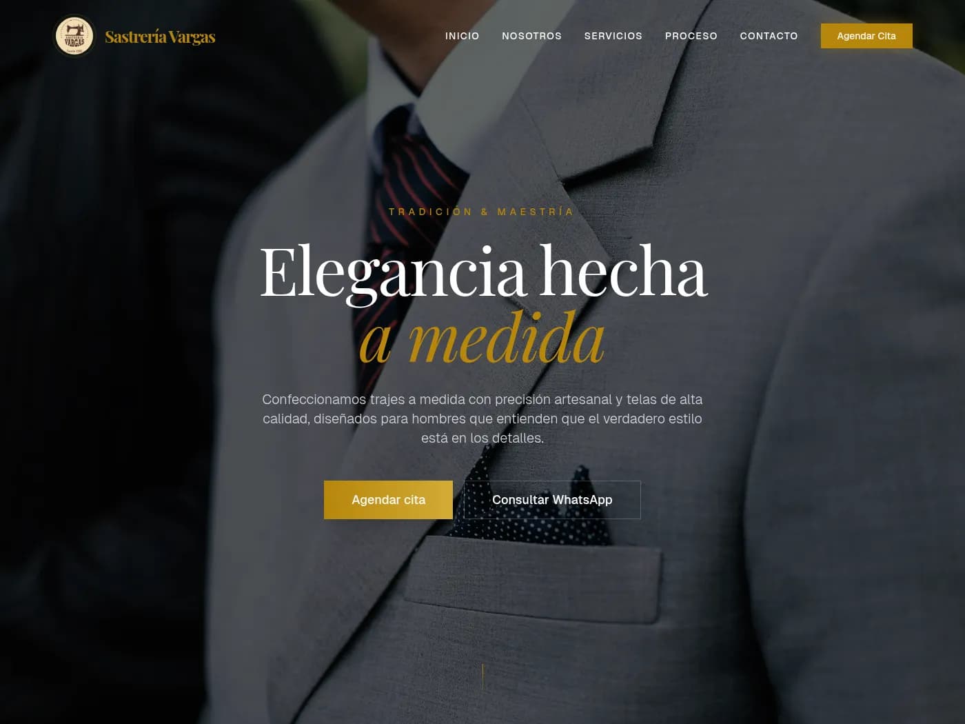 Sastrería Vargas Web
