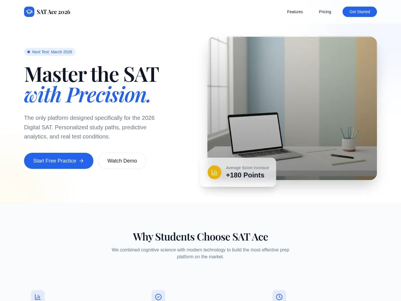 SAT Ace 2026 Prep