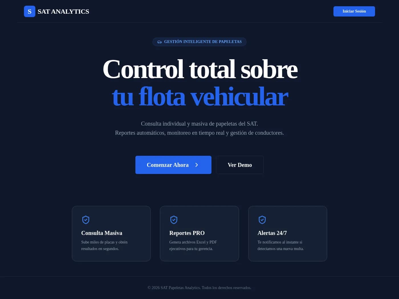 SAT Papeletas Analytics